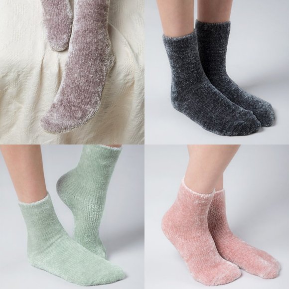 Blush & Belle | Accessories | Luxury Cozy So Soft Chenille Socks | Poshmark